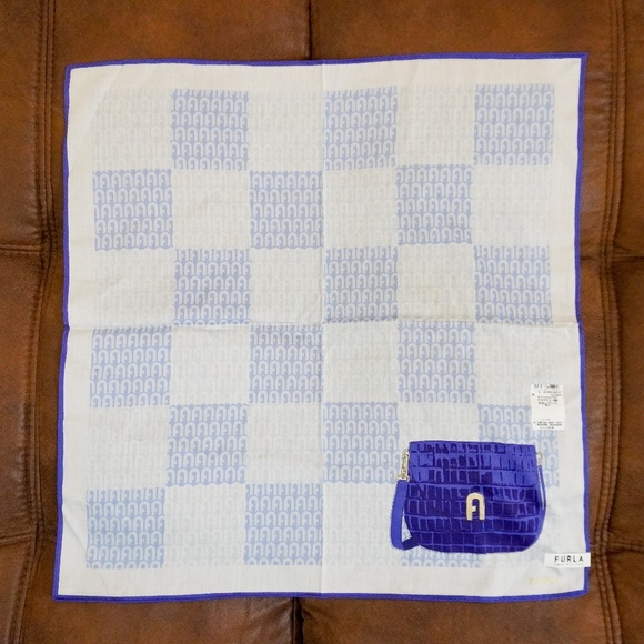 Furla | Accessories | New 0 Cotton Furla Brand Handkerchief Bandana ...